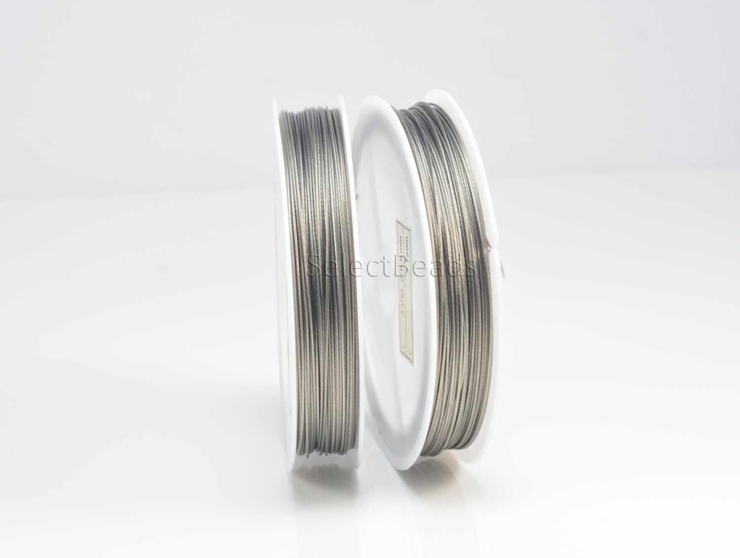 Tiger Tail Wire - Beading Wire - Gray Gauge Wire - Necklace Making Wire ...