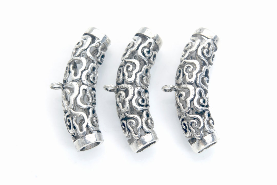 Tube Jewelry Bails - Sterling Silver Jewelry Bails - Sterling Silver ...