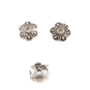 Bead Caps for Jewelry Making Sterling Silver Bead Caps - Etsy
