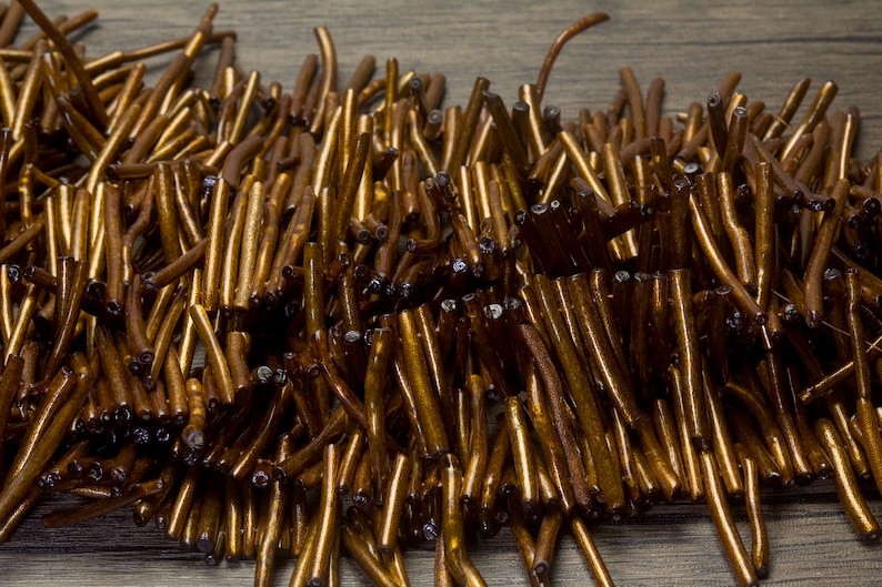 Golden Coral Stick Beads - Coral Branch Beads - Golden Coral Top ...