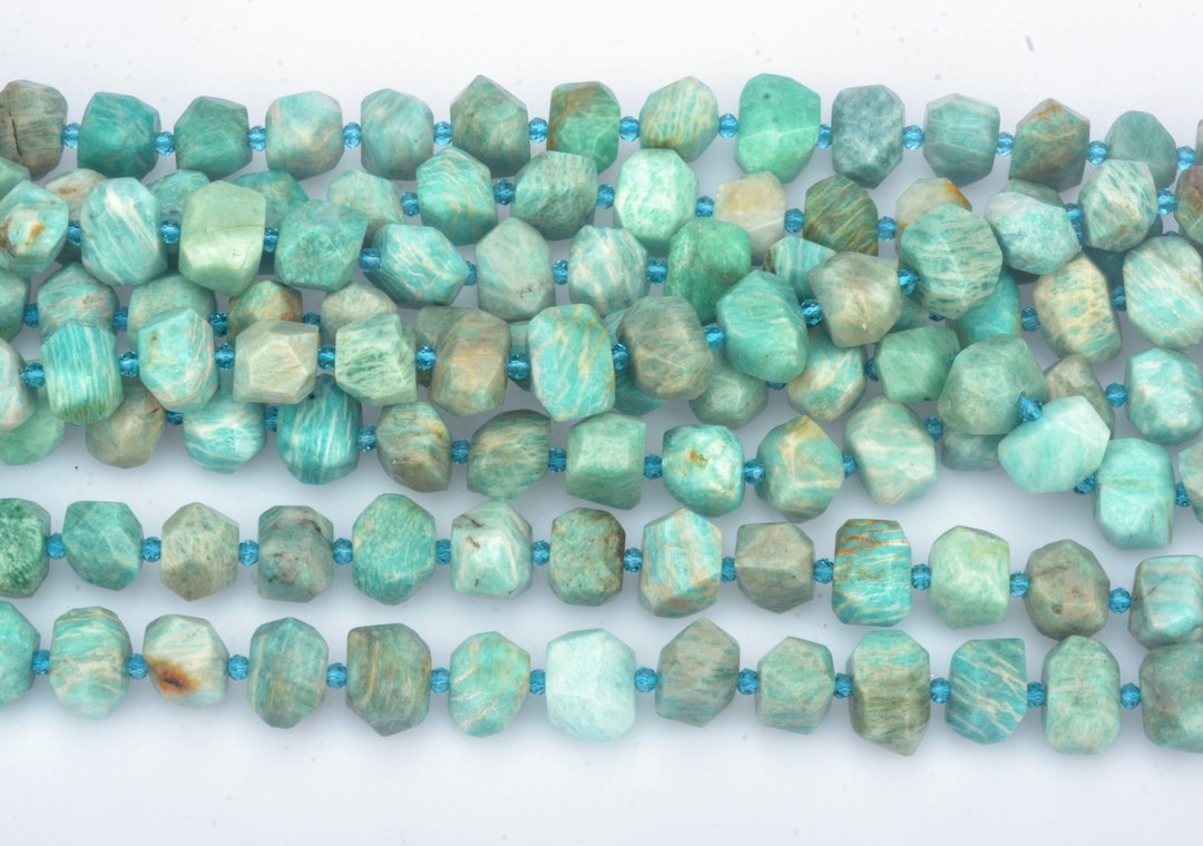 Gemstone Faceted Nuggets Beads - Fancy Cut Stone Nuggets - 15-18mm X18 ...