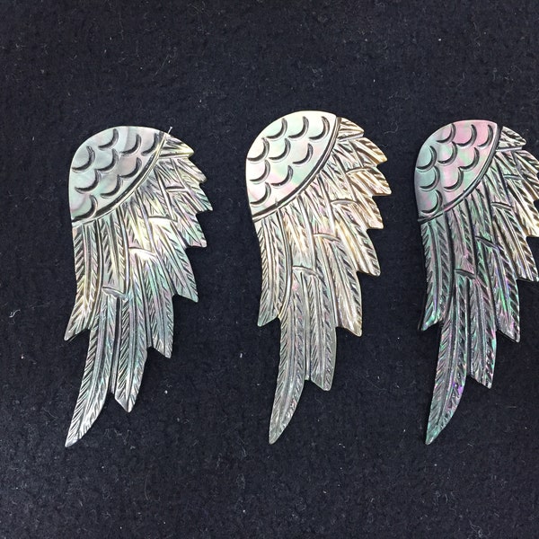 Black Angel Wing Ring - Etsy