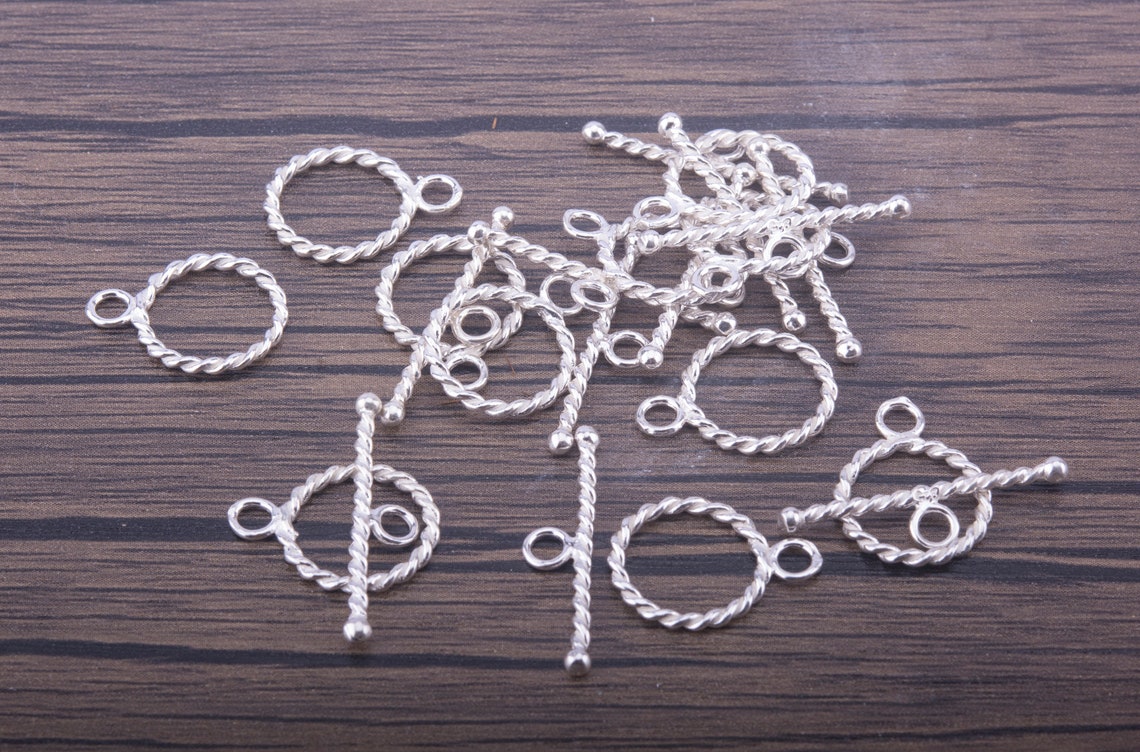 Jewelry OT Clasps Sterling Silver Clasp Sterling Silver - Etsy