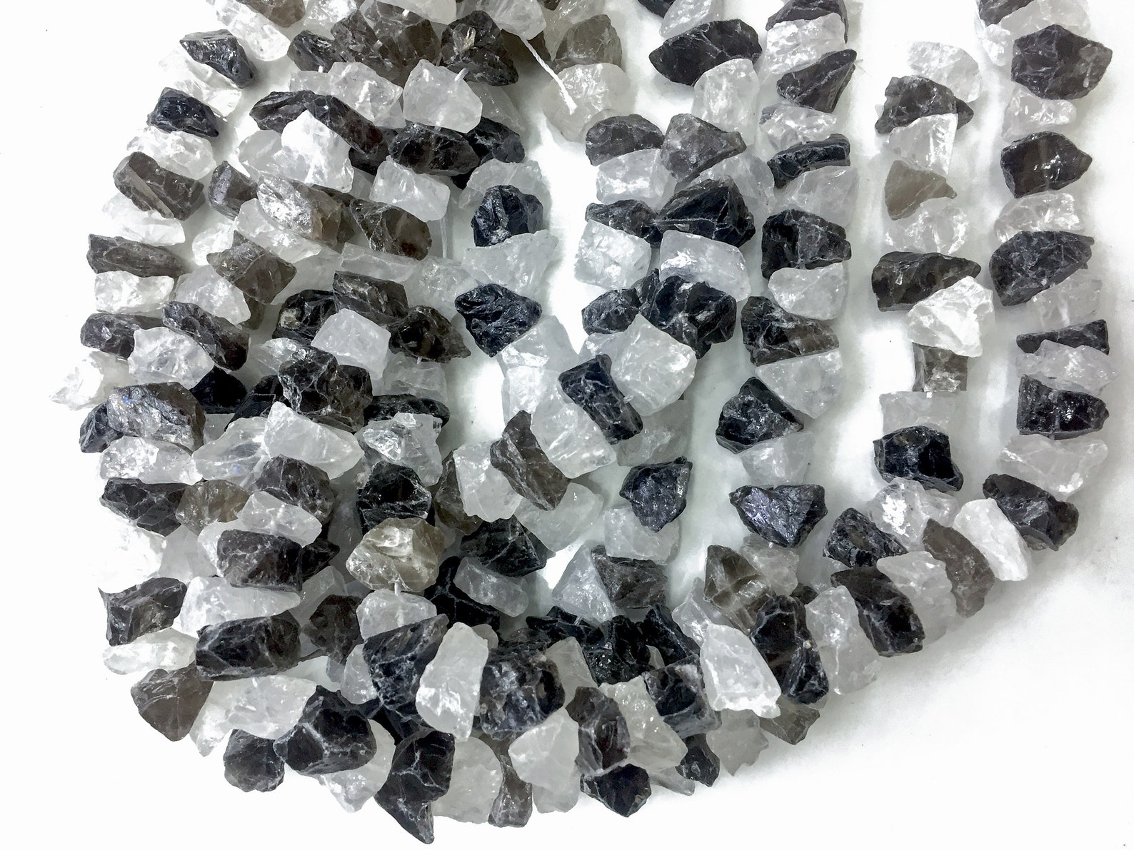 Gemstone Raw Nugget Beads - Amazonite Raw Beads - Lapis Rough Nuggets ...