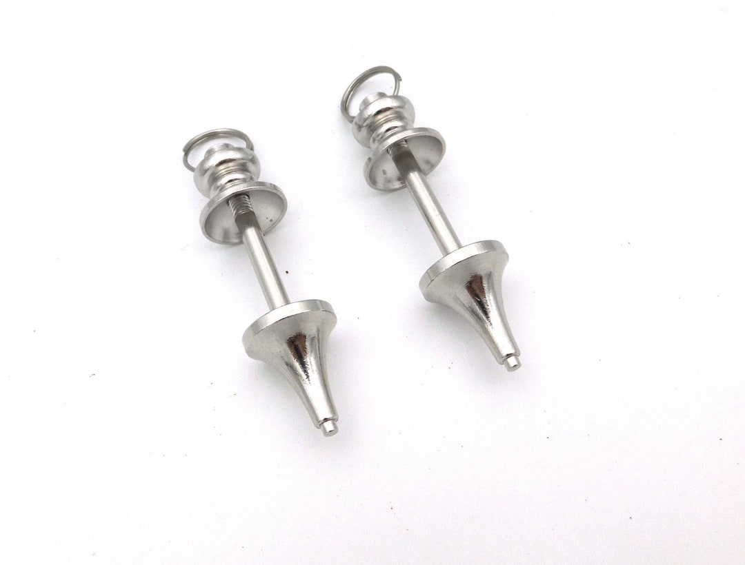 Brass Bead Inserts - Brass Pendant Set - 3 in 1 Brass Pendant Component ...