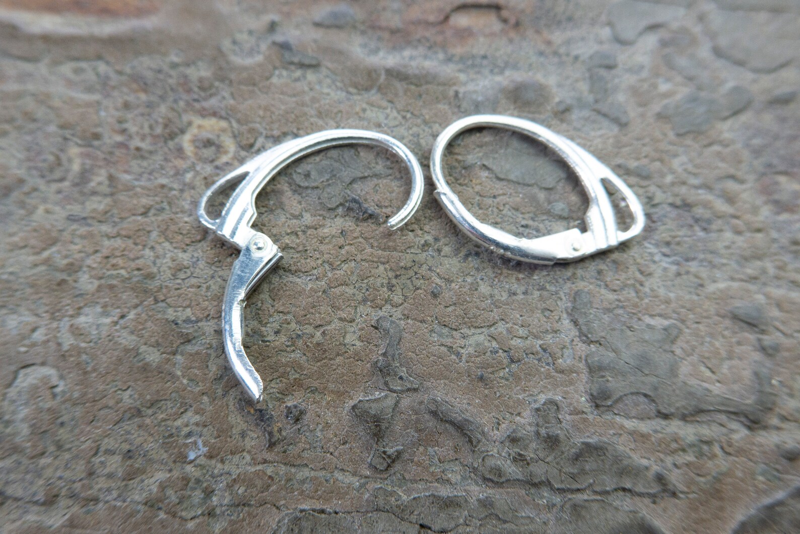 Sterling Silver Lever Back Earwires 925 Genuine Silver Ear - Etsy