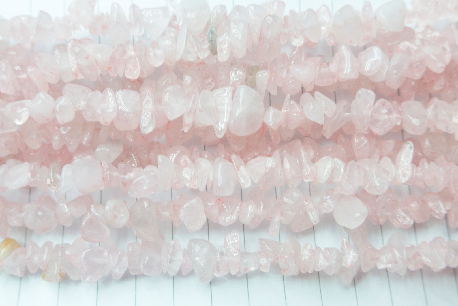 Gemstone chips 35 inch stone chips unakite chips brown | Etsy