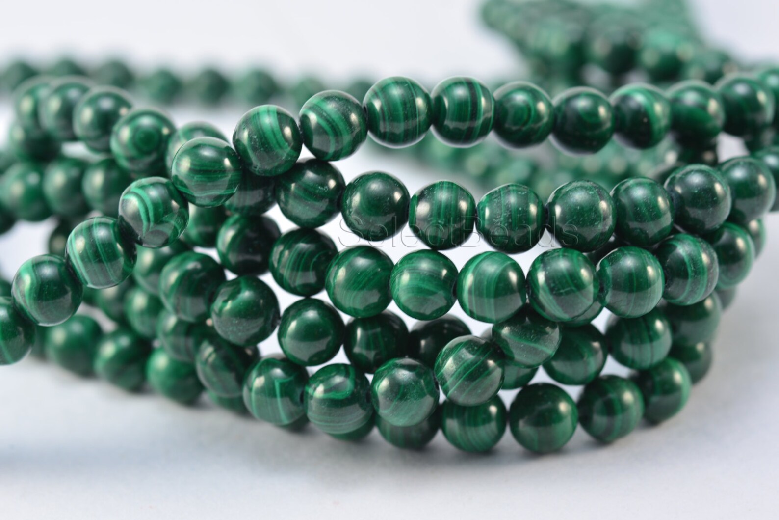 Genuine Green Malachite Beads Natural Malachite Stone - Etsy