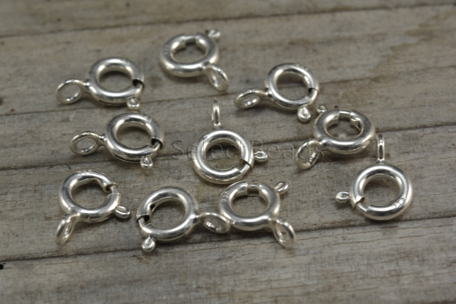 Spring Clasp Neckalce Clasp Chain Clasp Sterling Silver | Etsy