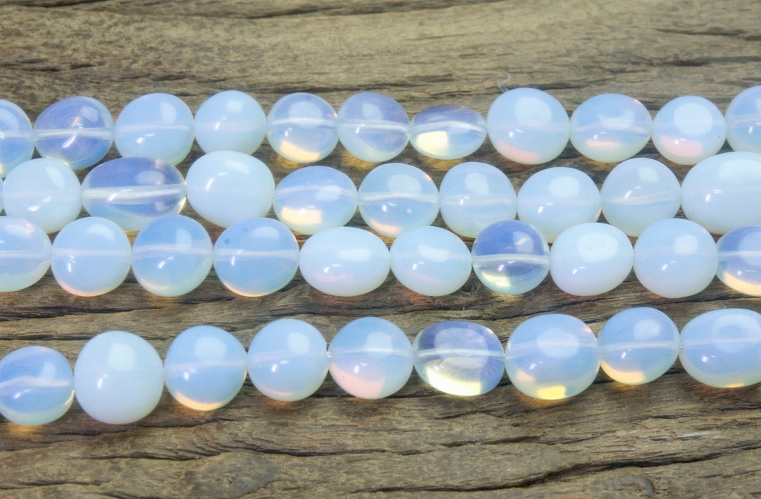 Tumbled Gemstone Nugget Beads - Free Form Stone Nuggets - Dalmatian ...