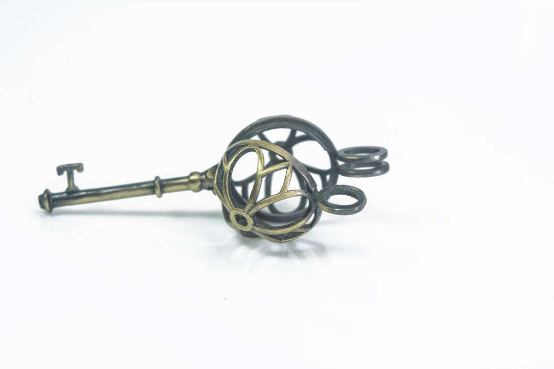 Clover Leaf Locket Key Pendant Lockets Jewelry Making - Etsy