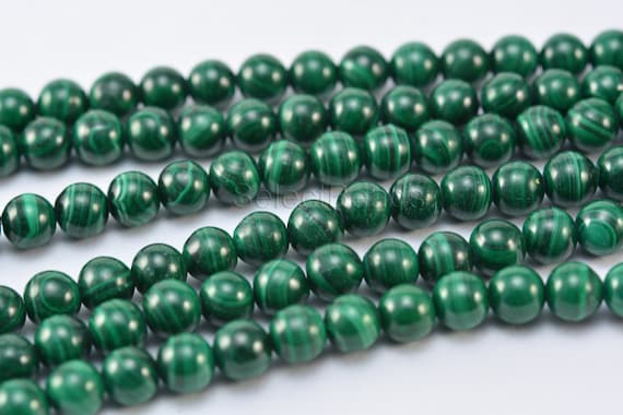Genuine Green Malachite Beads Natural Malachite Stone | Etsy