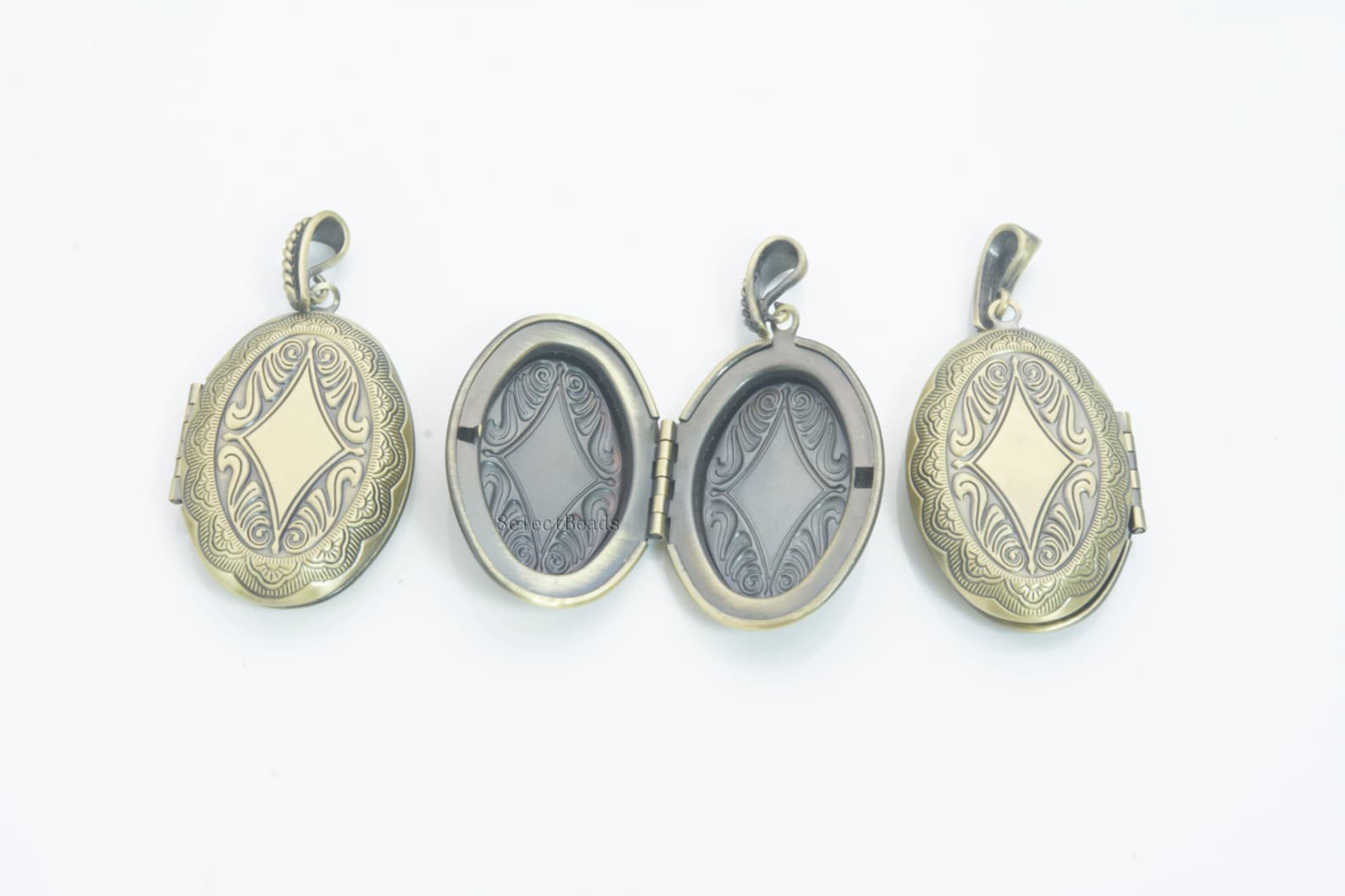 Brass locket pendants photo locket jewelry gift idea | Etsy