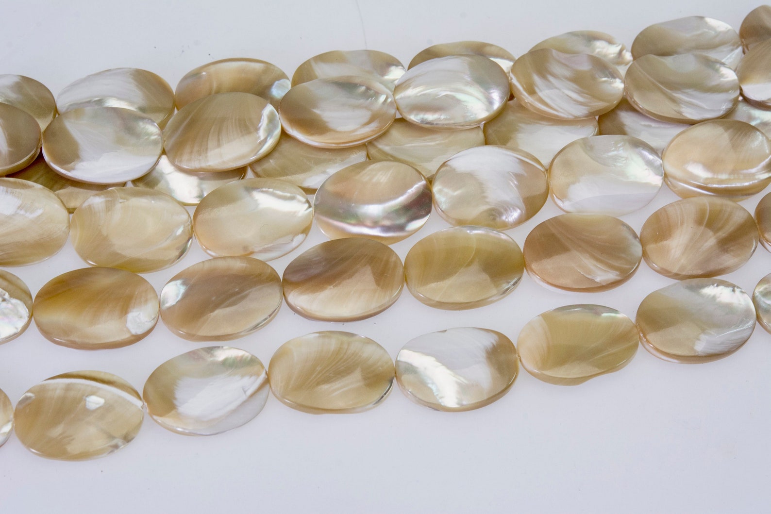 Brown Shell Oval Beads Natural Shell Beads Mother of Pearl - Etsy