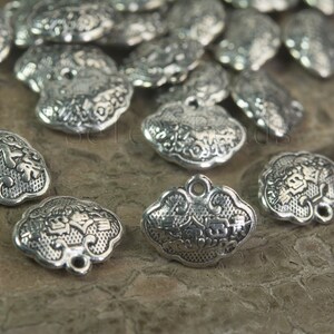 Lucky Locket Bracelet Charm - Lock of Longevity - Symbol Beads Charm ...