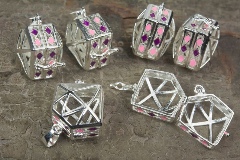 Plated Diamond Shape Locket Pendant Jewelry Pendant Locket - Etsy