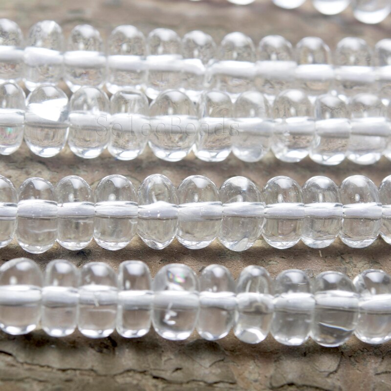 Crystal Rondelle - Etsy