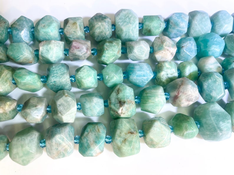 Gemstone Faceted Nuggets Beads Fancy Cut Stone Nuggets - Etsy