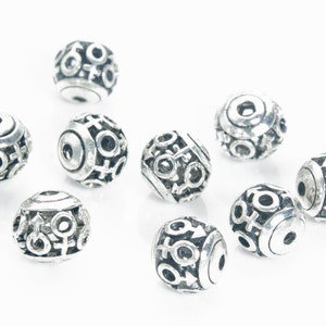 Male Symbol Metal Beads - Gender Symbol Alloy Beads - 8mm Round Beads ...