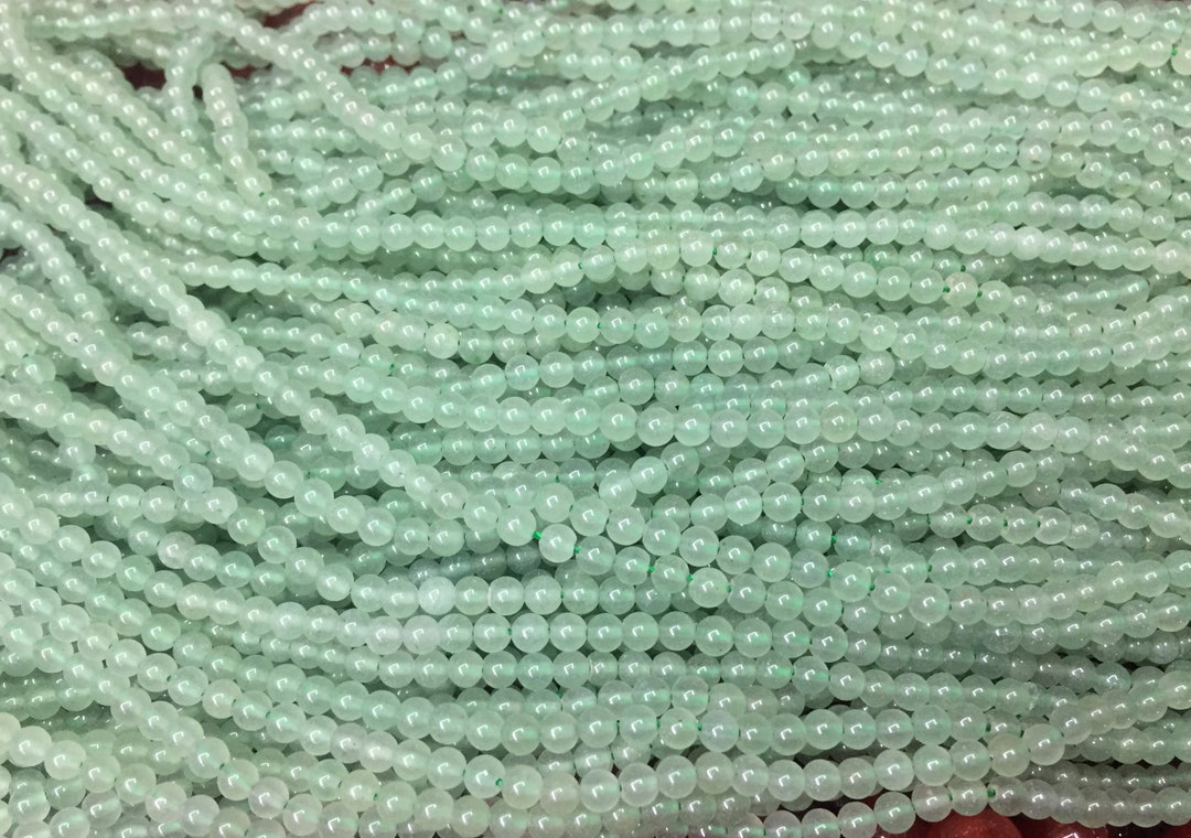 Small Green Aventurine Beads - Green Gemstone Beads - Green Stone ...