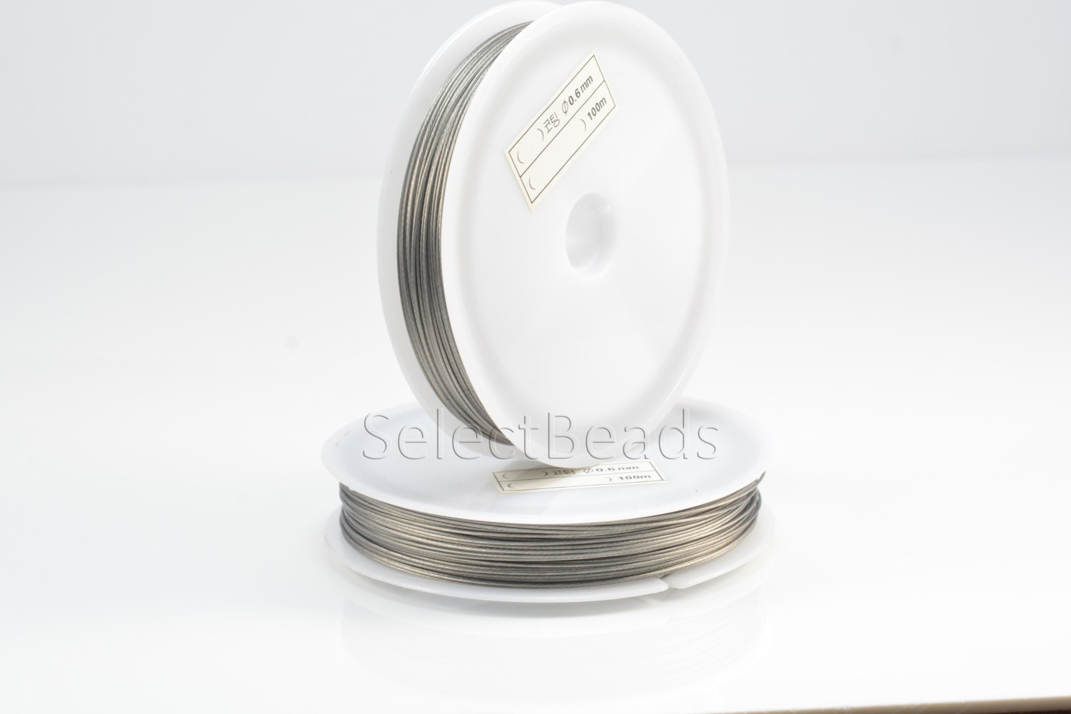 Tiger Tail Wire - Beading Wire - Gray Gauge Wire - Necklace Making Wire ...