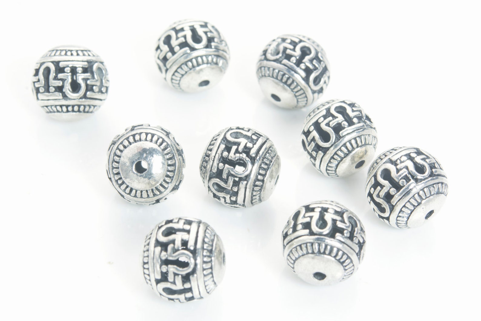 Omega Filigree Metal Beads Mathematical Notation Beads - Etsy