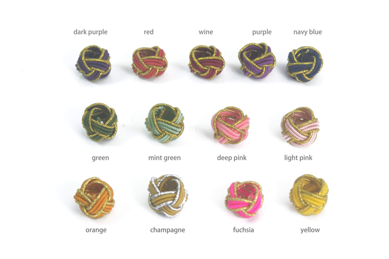 Nylon Knoted Jewelry Beads Fabric Rope Beads for DIY Project | Etsy