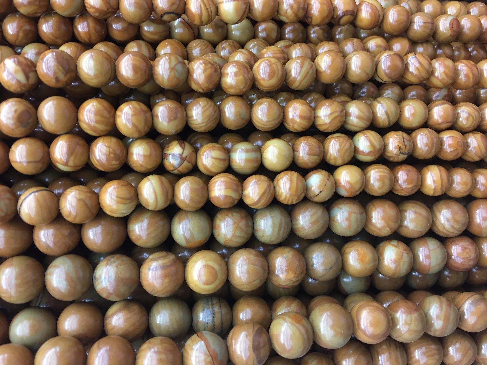 Wood Jasper Gemstone Beads Natural Wood Lace Beads Brown - Etsy