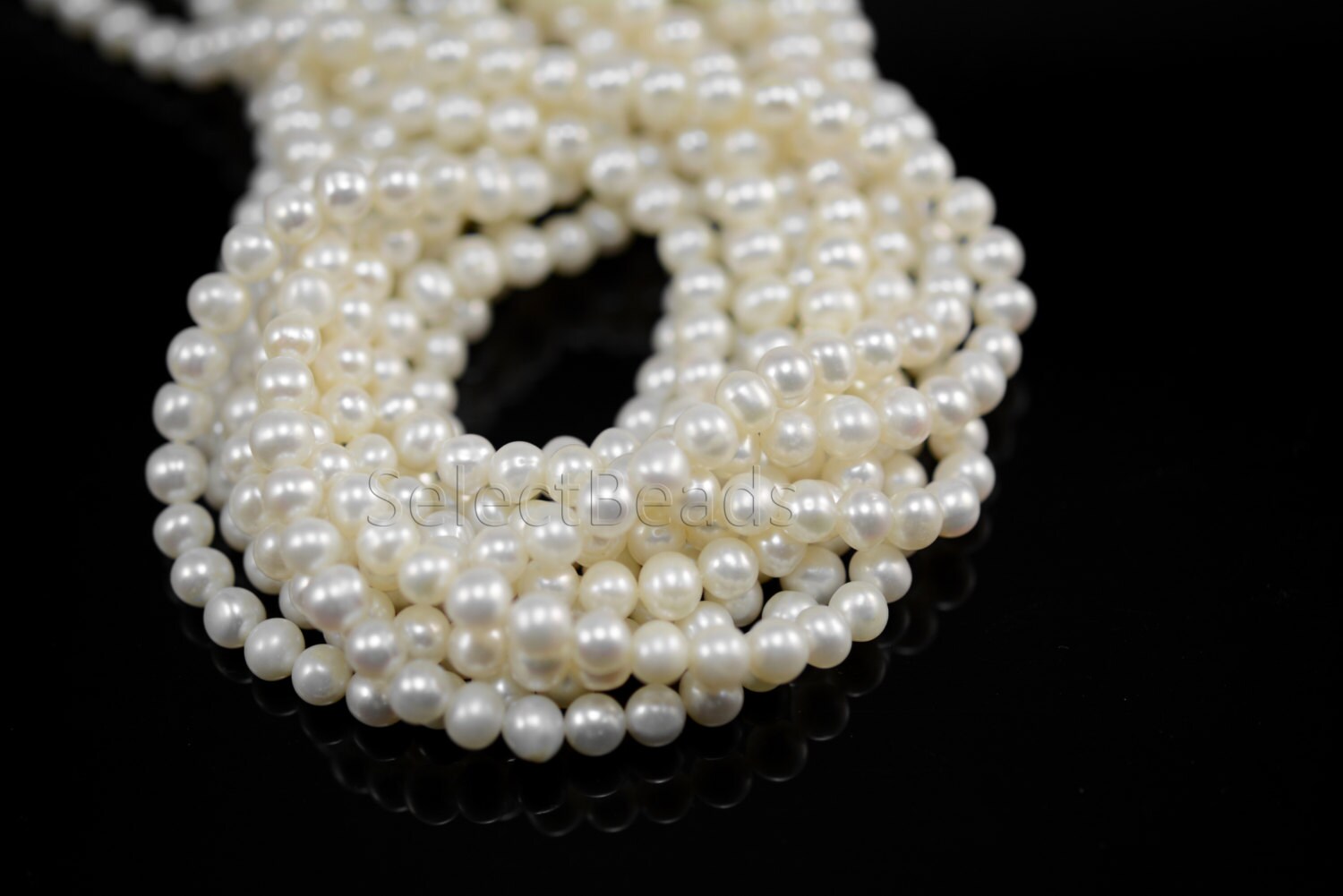 Small Freshwater Pearls White Freshwater Pearls Genuine - Etsy