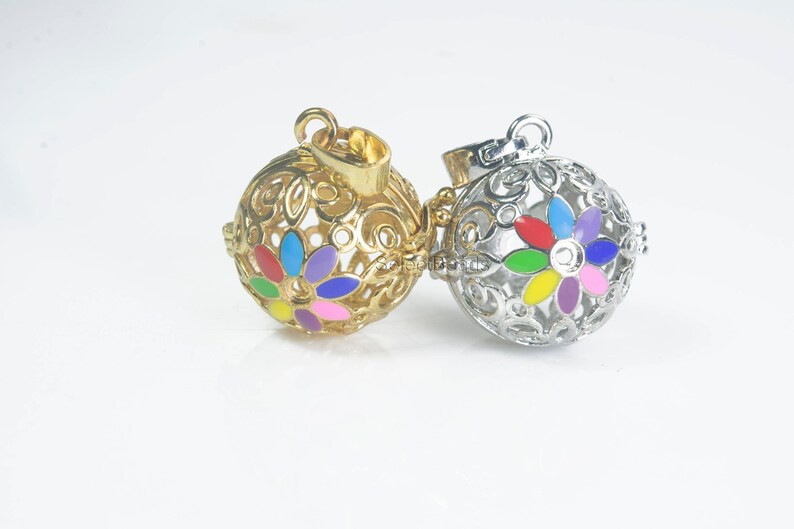 Round Ball Locket Memory Lockets and Charms Filigree - Etsy