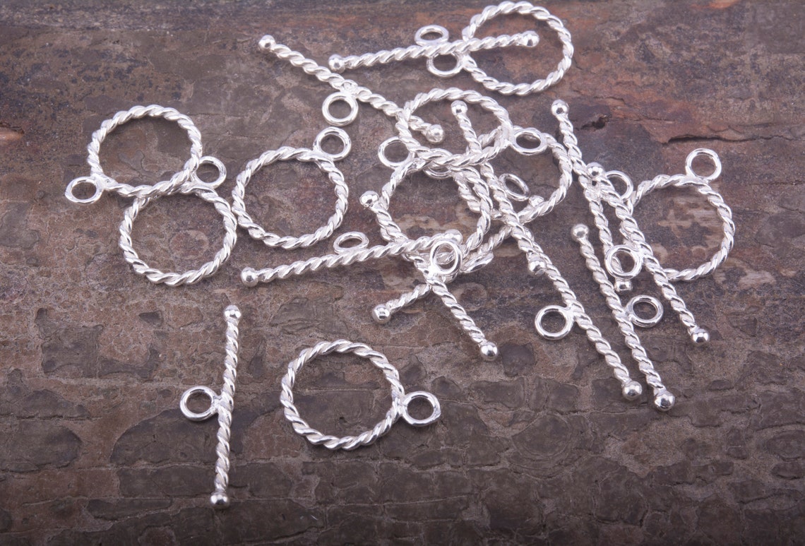 Jewelry OT Clasps Sterling Silver Clasp Sterling Silver - Etsy