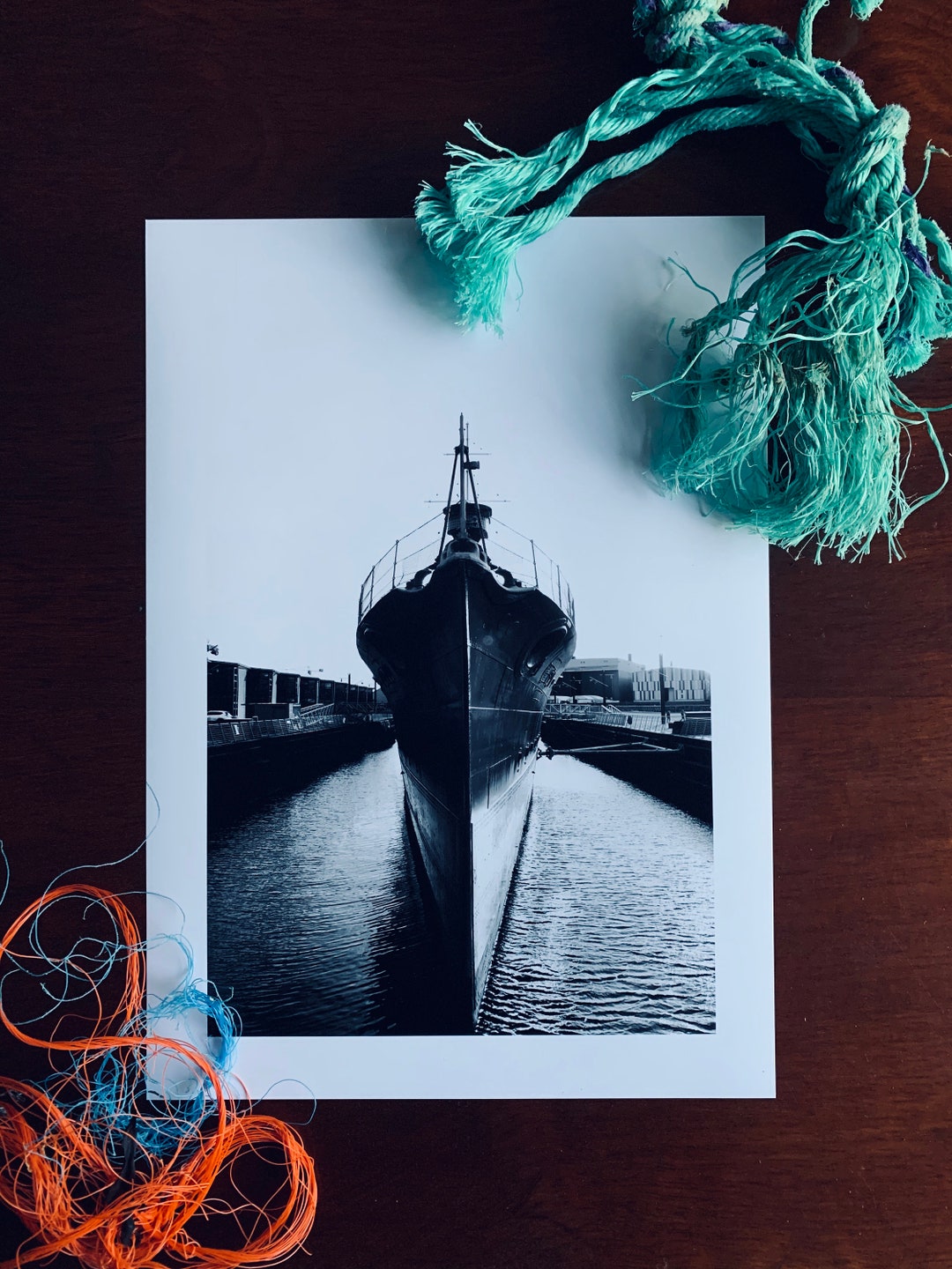 HMS Caroline : A3 Giclée Art Print, Satin Finish / Belfast Docks - Etsy