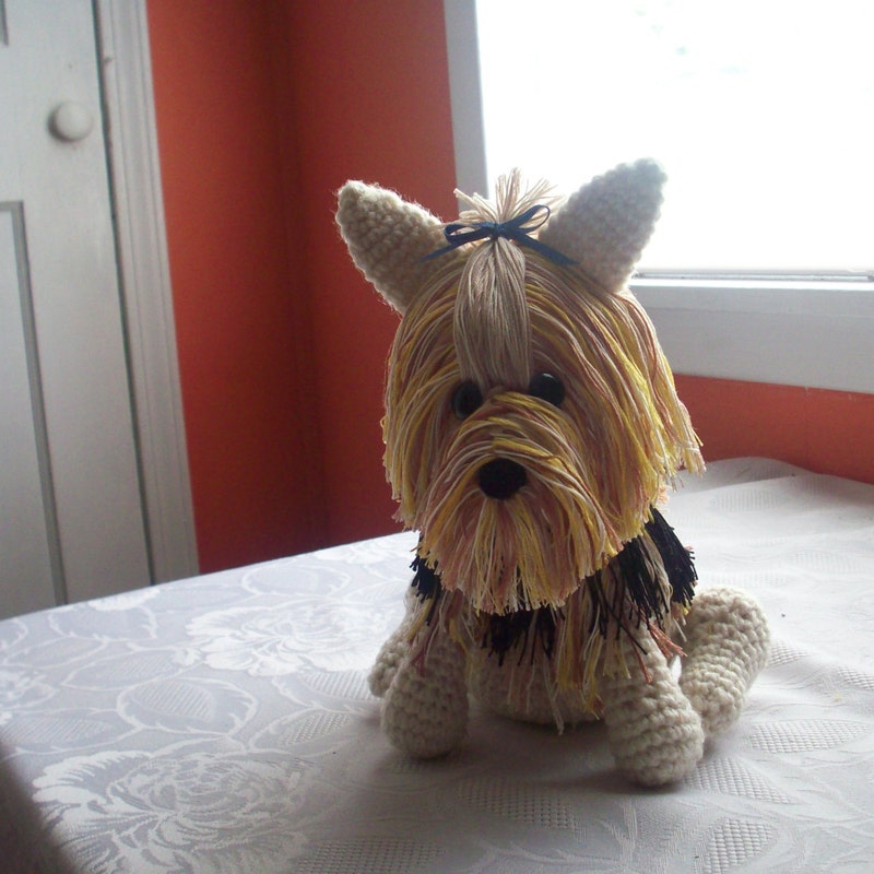 Crochet Yorkie - Etsy