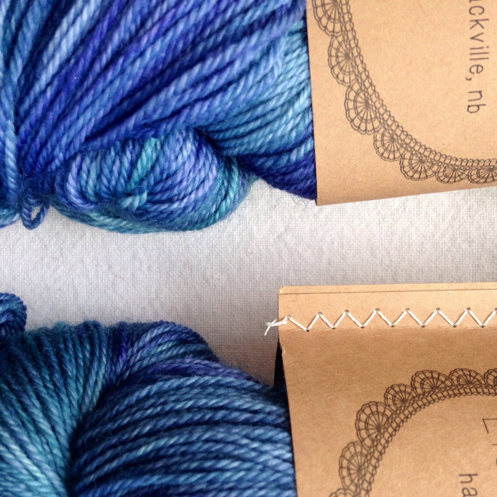 Blue Lagoon ~ Lichen and Lace Hand Dyed Yarn - Etsy