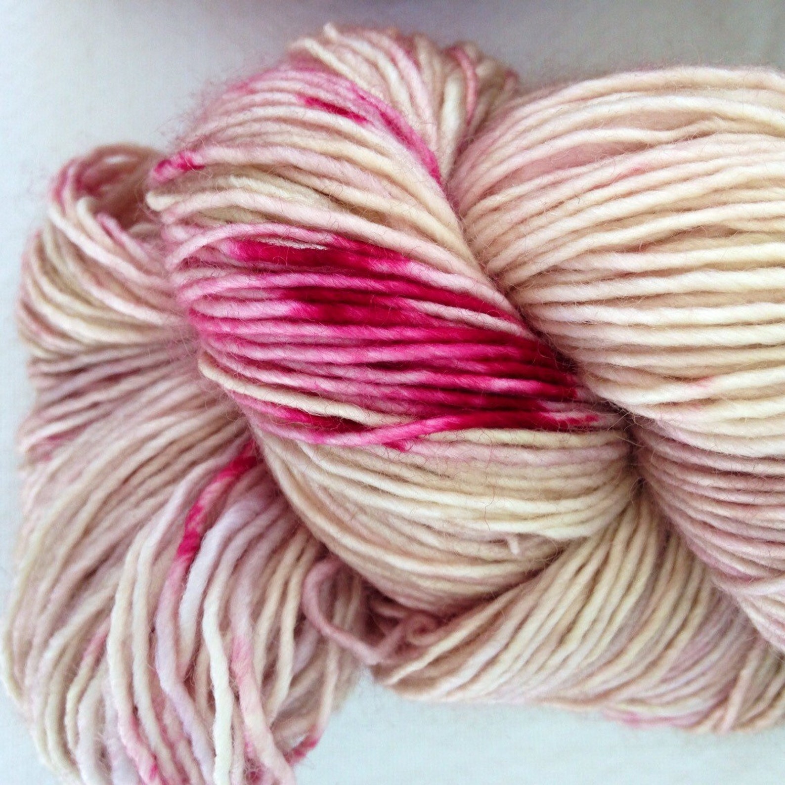 Orchid ~ Lichen and Lace Hand Dyed Yarn - Etsy