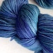 Blue Lagoon ~ Lichen and Lace Hand Dyed Yarn - Etsy