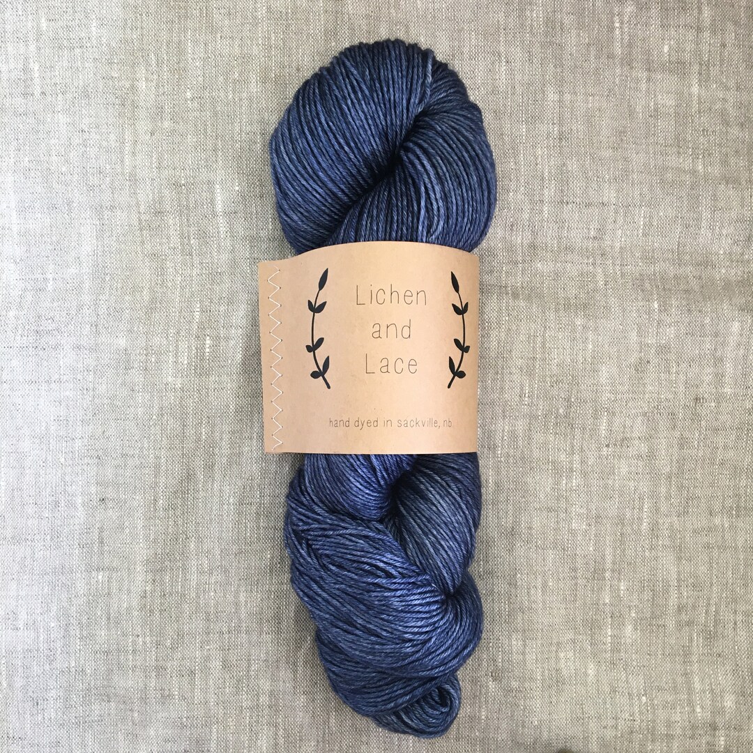 Calm Waters ~ Lichen and Lace Hand Dyed Yarn - Etsy