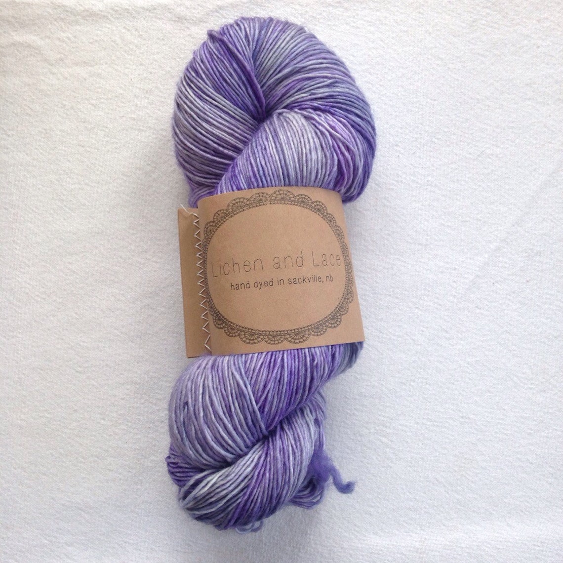 Lilac ~ Lichen and Lace Hand Dyed Yarn - Etsy Canada