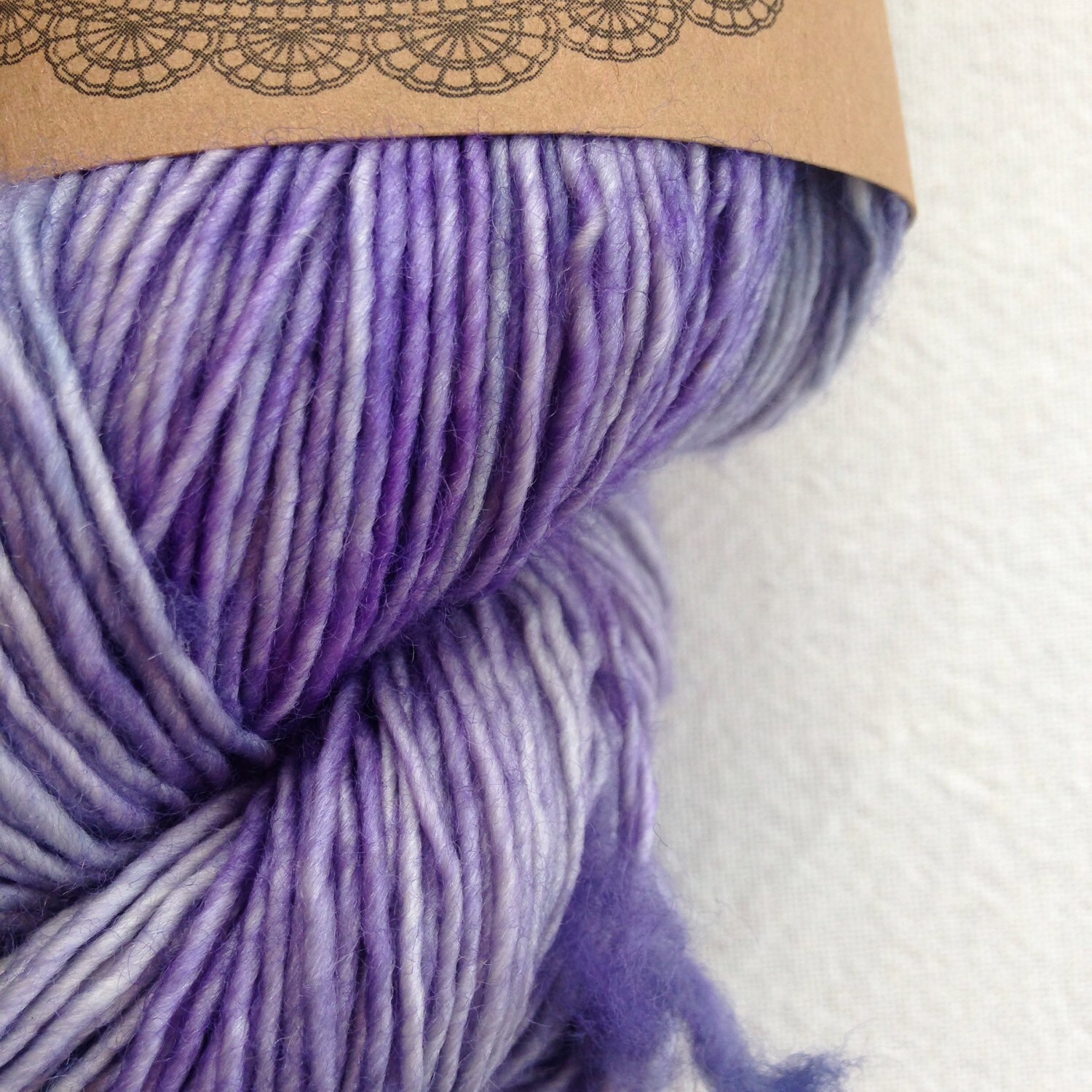 Lilac ~ Lichen and Lace Hand Dyed Yarn - Etsy Canada