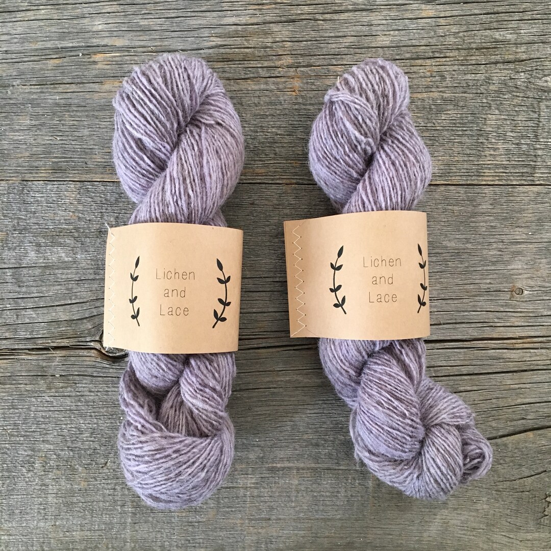 Lavender - Rustic Heather Sport Yarn - Etsy