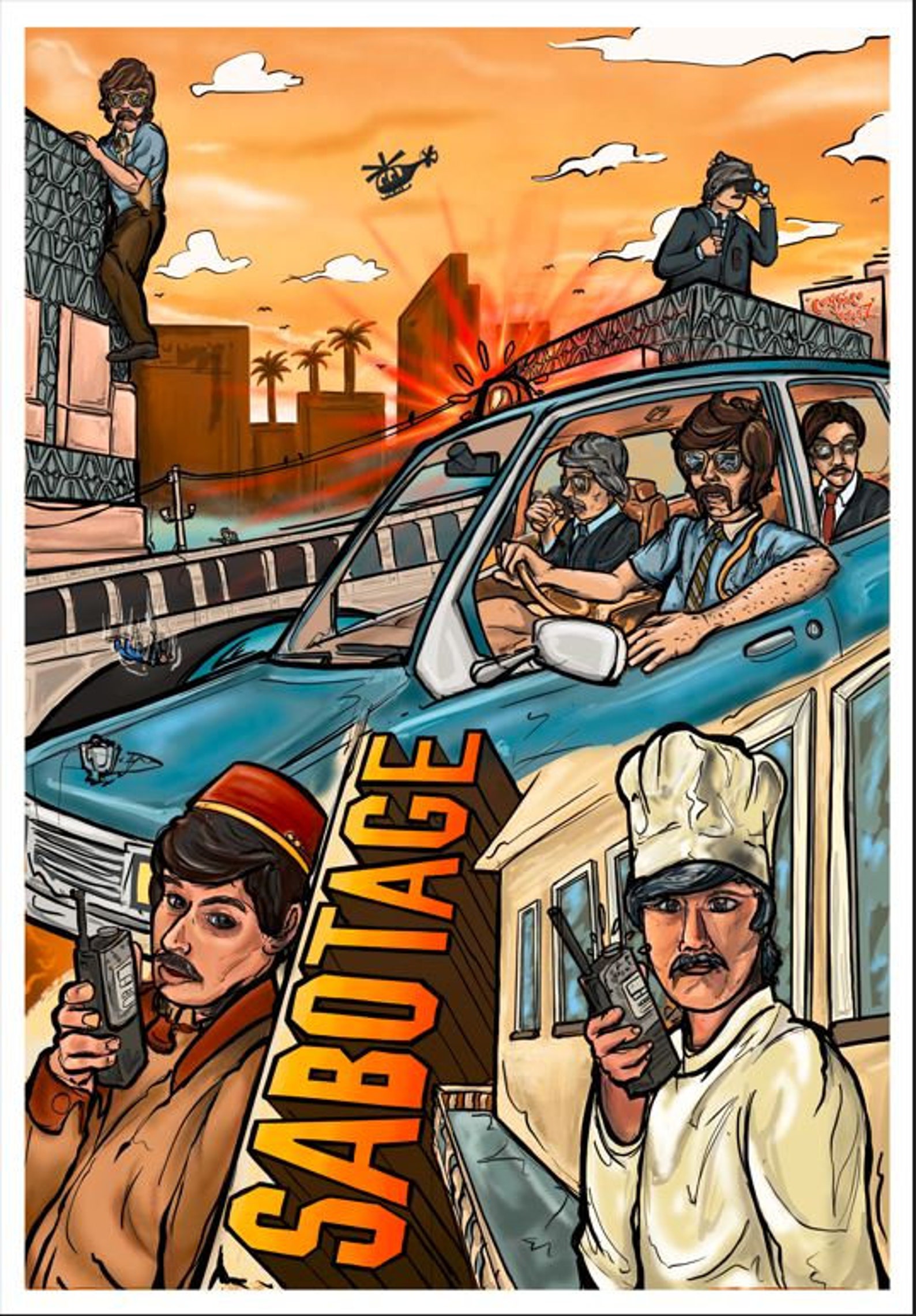 Sabotage Movie Poster - Etsy