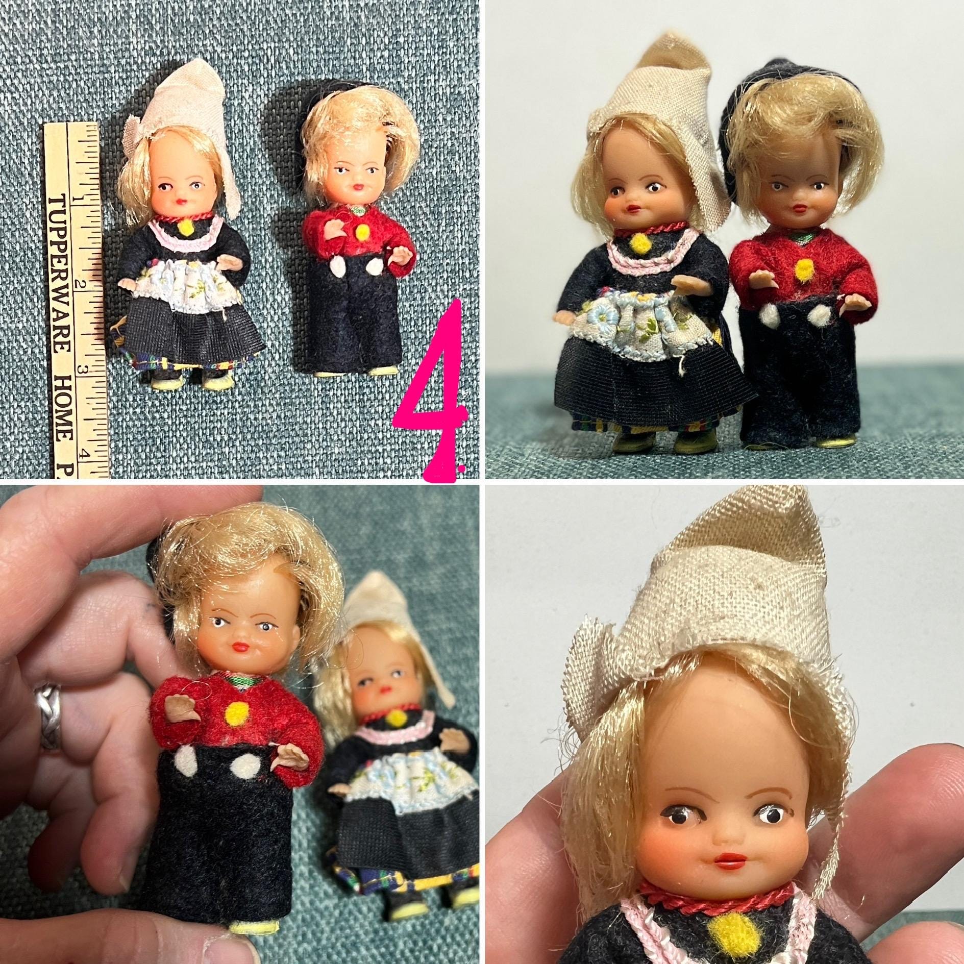 Fun Vintage Tiny Dolls - Remco, Uneeda, Hasbro, Mattel, Kenner - Finger ...