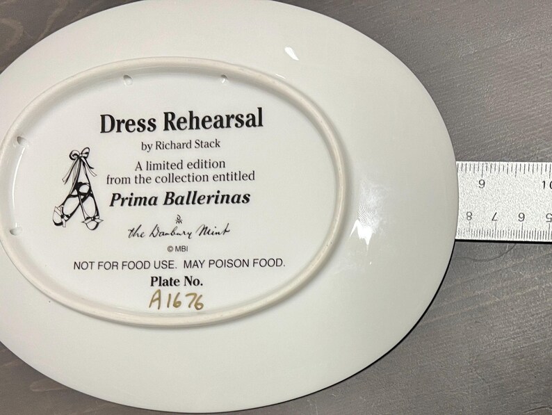 Vintage Danbury Mint “prima Ballerinas” by Richard Stack Collectible ...
