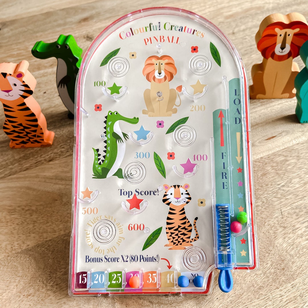 Pinball Animals Game Party Bag Filler Children's Travel Game - Etsy UK
