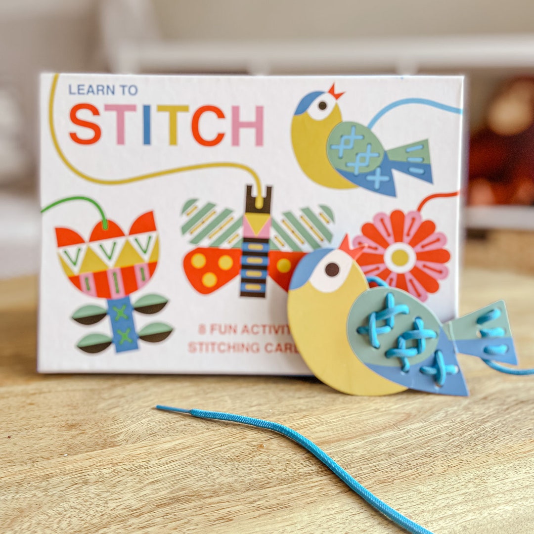 Learn to Sew Children's Stitching Craft Activity Set pre School ...