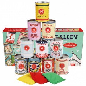 Traditional Tin Can Alley Garden Games, Lawn Games, Summer Party Games ...
