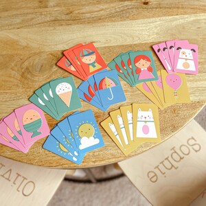 Children's Snap Cards Fun Indoor Card Games for Kids 3 - Etsy UK