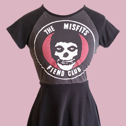 Misfits Skater Dress Band Merch Punk Clothing Horror Band - Etsy