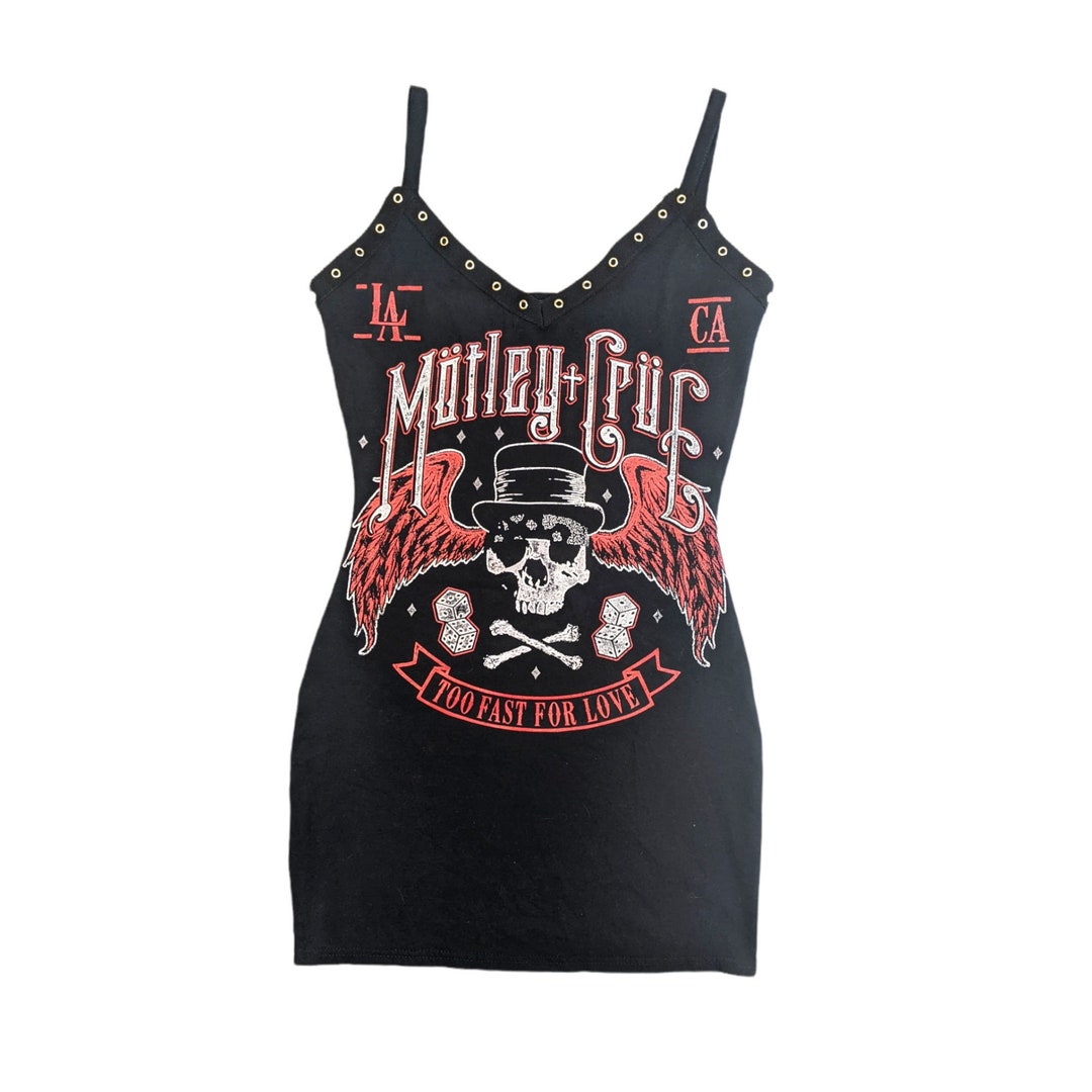 Motley Crue, Band Dress, Rock Apparel, Rock Merch, Metal Merch, - Etsy