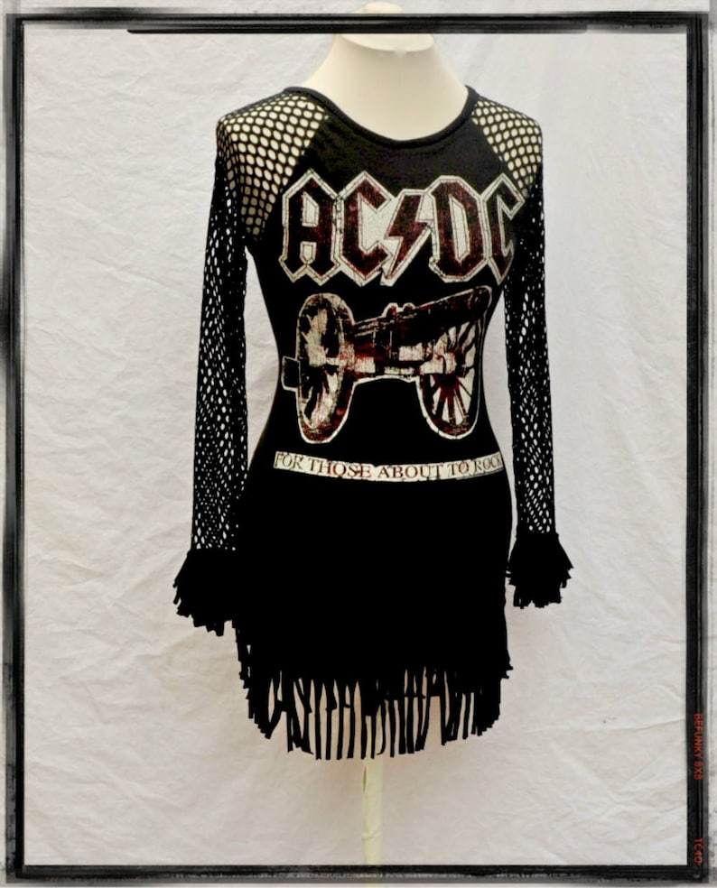 AC/DC Rock Dress Band Dress Alternative Dress Band Merch - Etsy UK